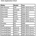 CTA Tools 4161 Chevy Camshaft Locking Tool Kit - 1.6 1.8