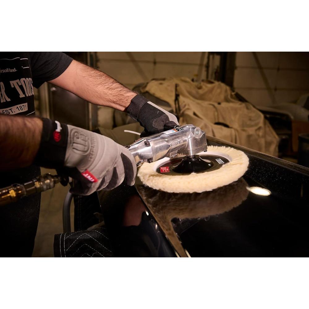 Ingersoll-Rand 314A 7-Inch Pneumatic Angled Polisher/Buffer