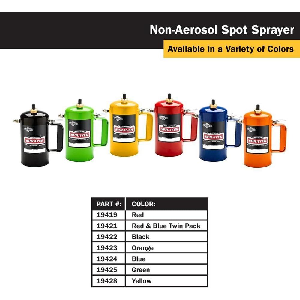Vaper 19419 Red Spot Spray Non-Aerosol Sprayer (Red) - 32 oz.