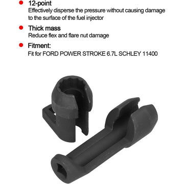 Schley Products Inc. 11400 Ford Power Stroke 6.7L Diesel Injector Sock