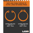 Lang Tools 87 Heavy Duty Pliers with Tip Kit