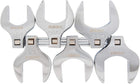 Sunex 9722A 6 Piece 1/2" Dr. Jumbo Crowfoot Set CRV