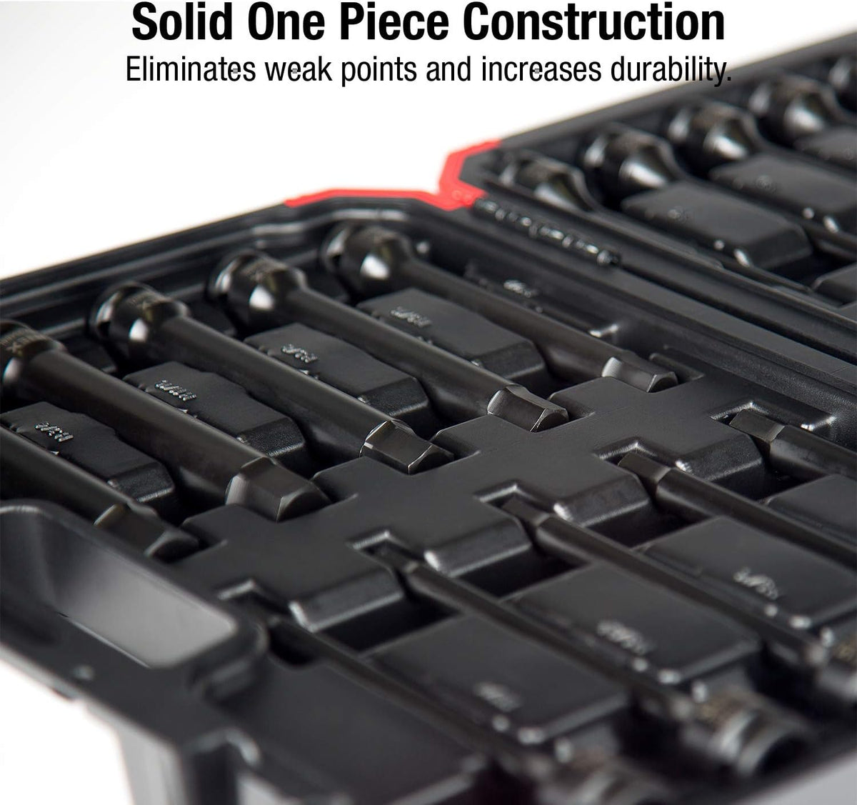 Sunex 2637L. ½" Drive. 6" Long Master Impact Hex Driver Set. 20Piece.