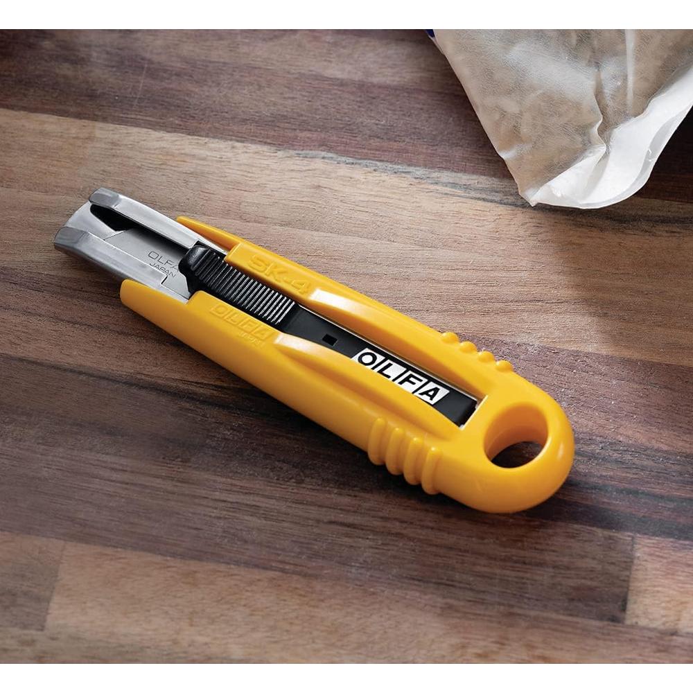 OLFA 9048 SK-4 Semi Automatic Self Retracting Safety Knife. Standard.