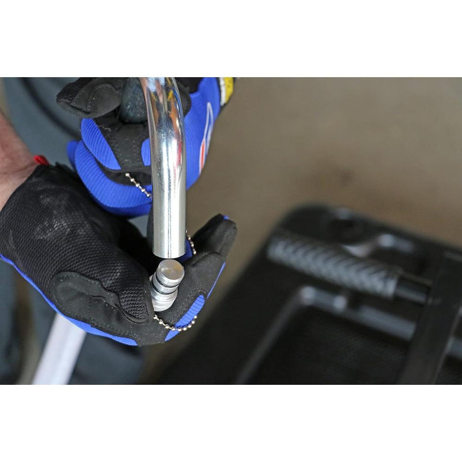 Lincoln Industrial 3669 Low Profile 17 Gallon Oil Change Truck Drain w