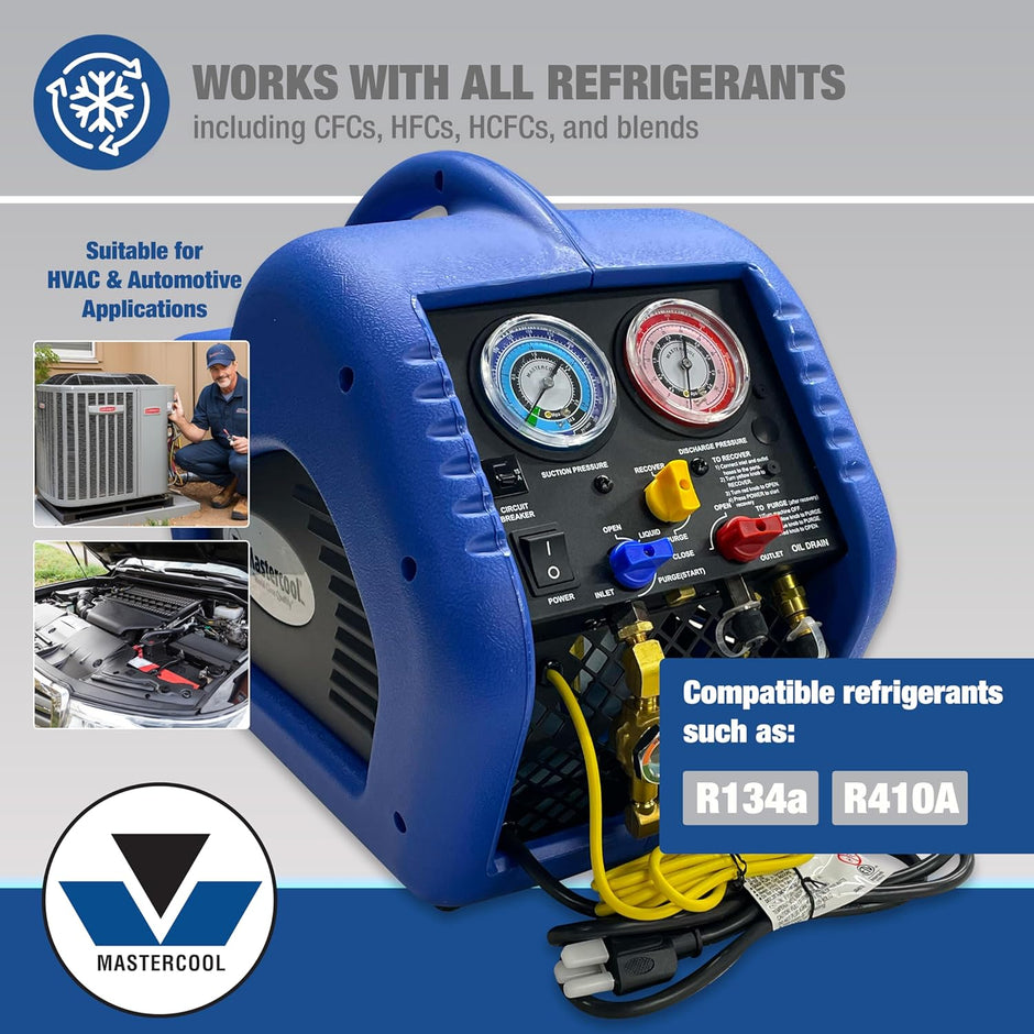 Mastercool 69100 Complete Air Conditioner Recovery System