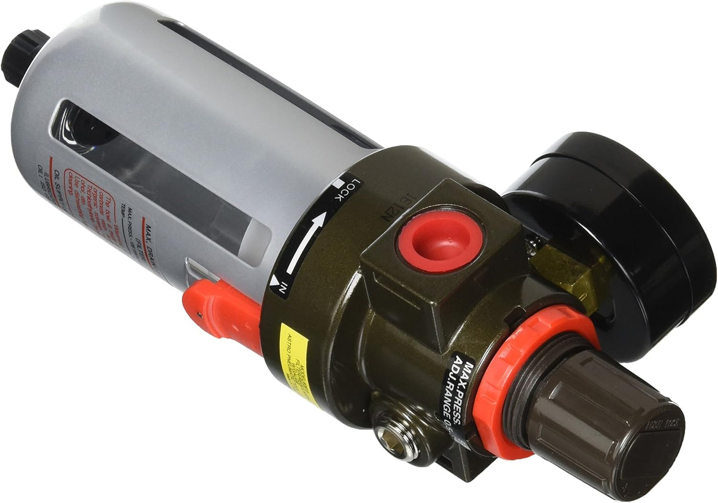 Astro Pneumatic 2615 3/8" NPT Filter with Regulator and Gauge