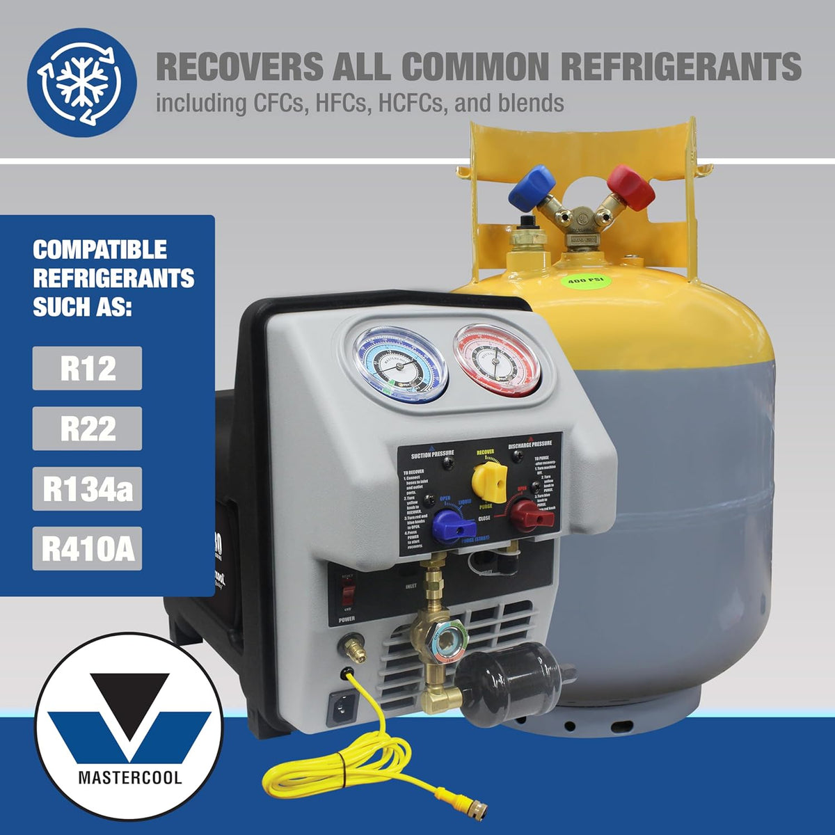 MASTERCOOL 69365 Recovery System - Best Price