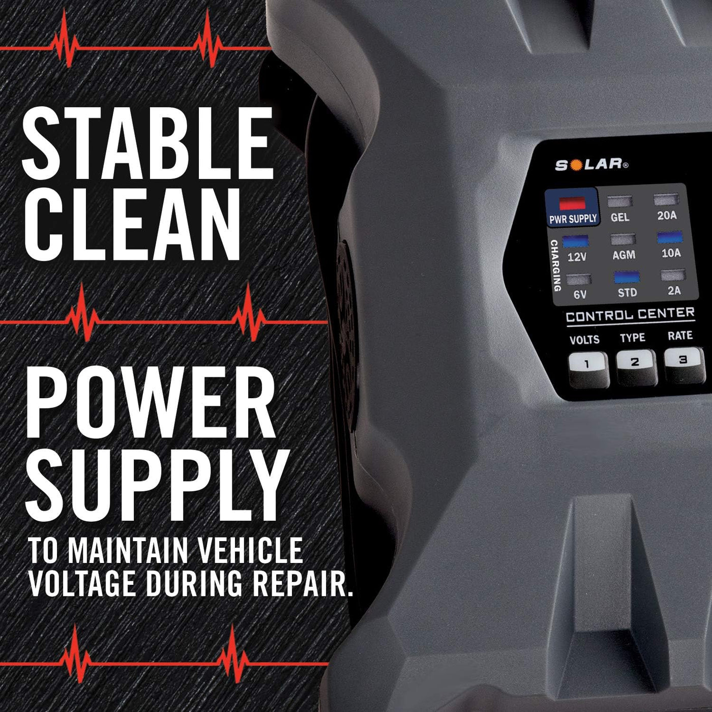 Clore Automotive PL2320 Solar Pro-Logix Battery Charger. 20-Amp