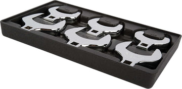 Sunex 9722A 6 Piece 1/2" Dr. Jumbo Crowfoot Set CRV