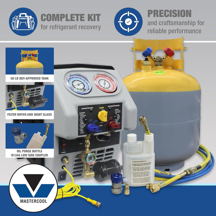 MASTERCOOL 69365 Recovery System - Best Price