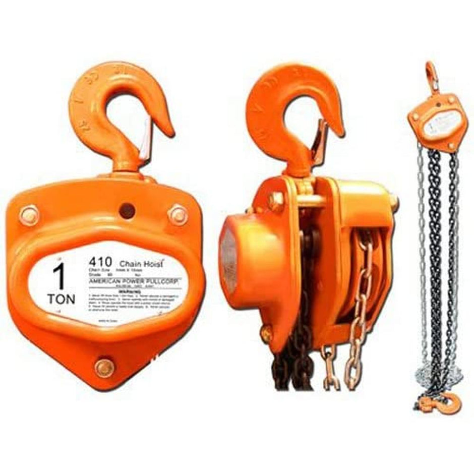American Power Pull 410 Chain Block, 1-Ton